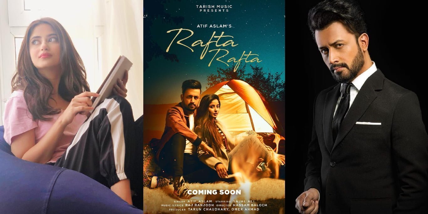 Atif Aslam drops first look at ‘Rafta Rafta’ starring Sajal Aly