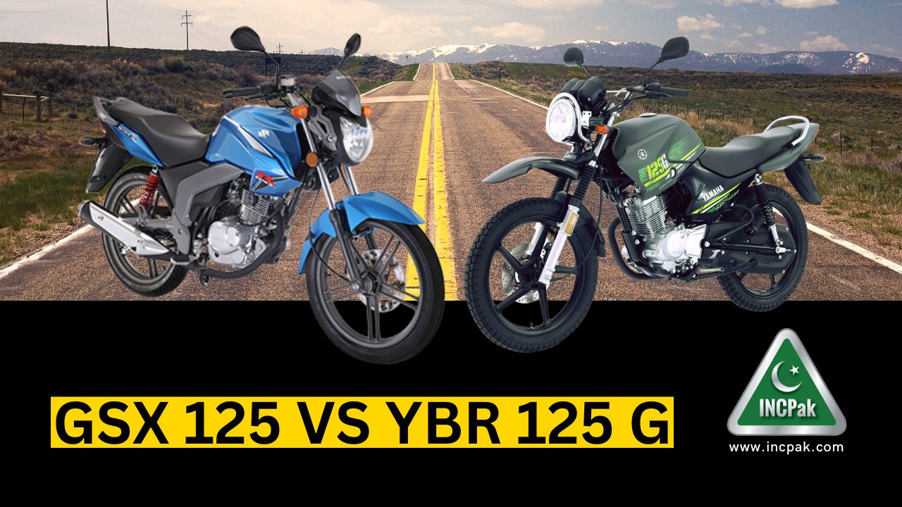 Suzuki GSX 125 Vs Yamaha YBR 125 G - Brief Comparison