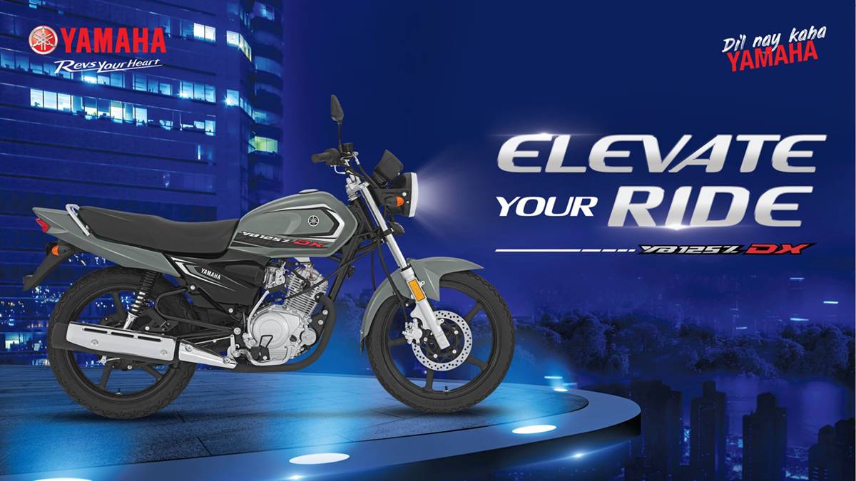 Yamaha YB 125Z DX 2024 Launched With New Sticker and Metallic Bluish Gray Color