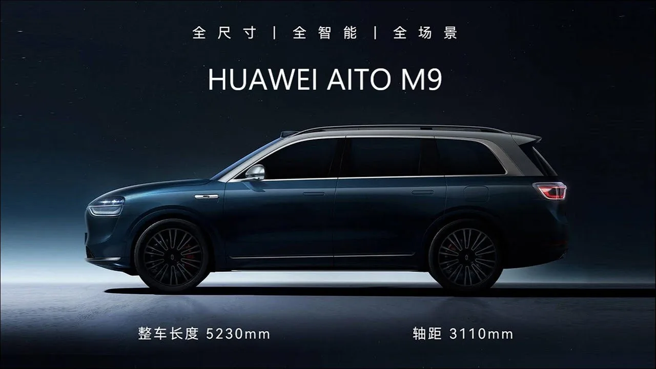 Huawei's Aito Unveils the High-Tech M9 SUV