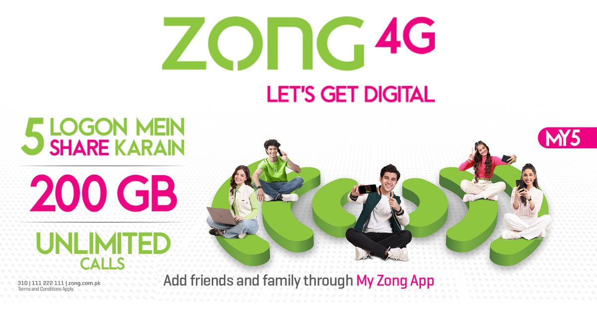 Zong My5 Bundle Offer 2025 [Updated]- INCPak
