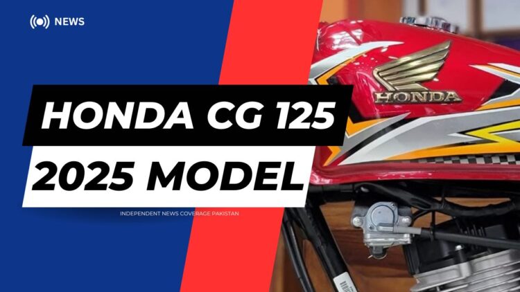 Honda CG 125 2025: Price in Pakistan, Features, and Specifications - INCPak